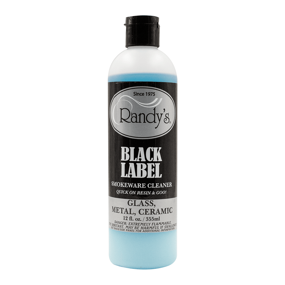 Randy's Black Label Cleaner (12oz) | Smokeware Cleaner – Vaporizers ...